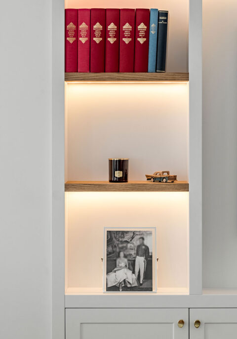 Mueble blanco para salón ⋆ El Rincón del Arte Madrid